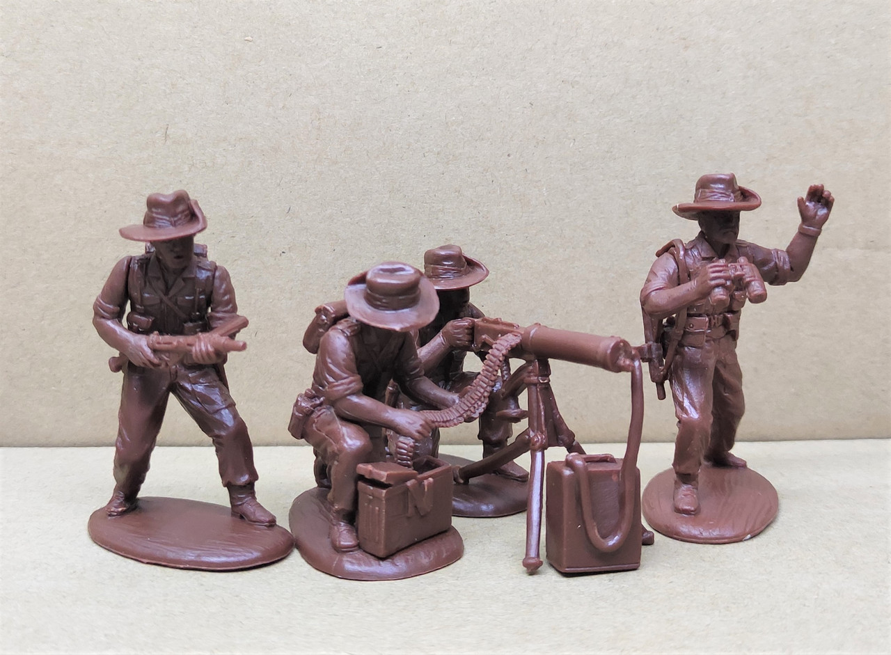 54AST03 Machine Gun Section - Peter Nathan Toy Soldiers
