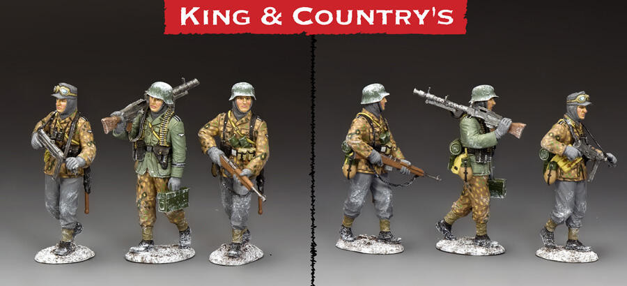 KCBBG125 MG34 Machine Gun Team Set - Peter Nathan Toy Soldiers
