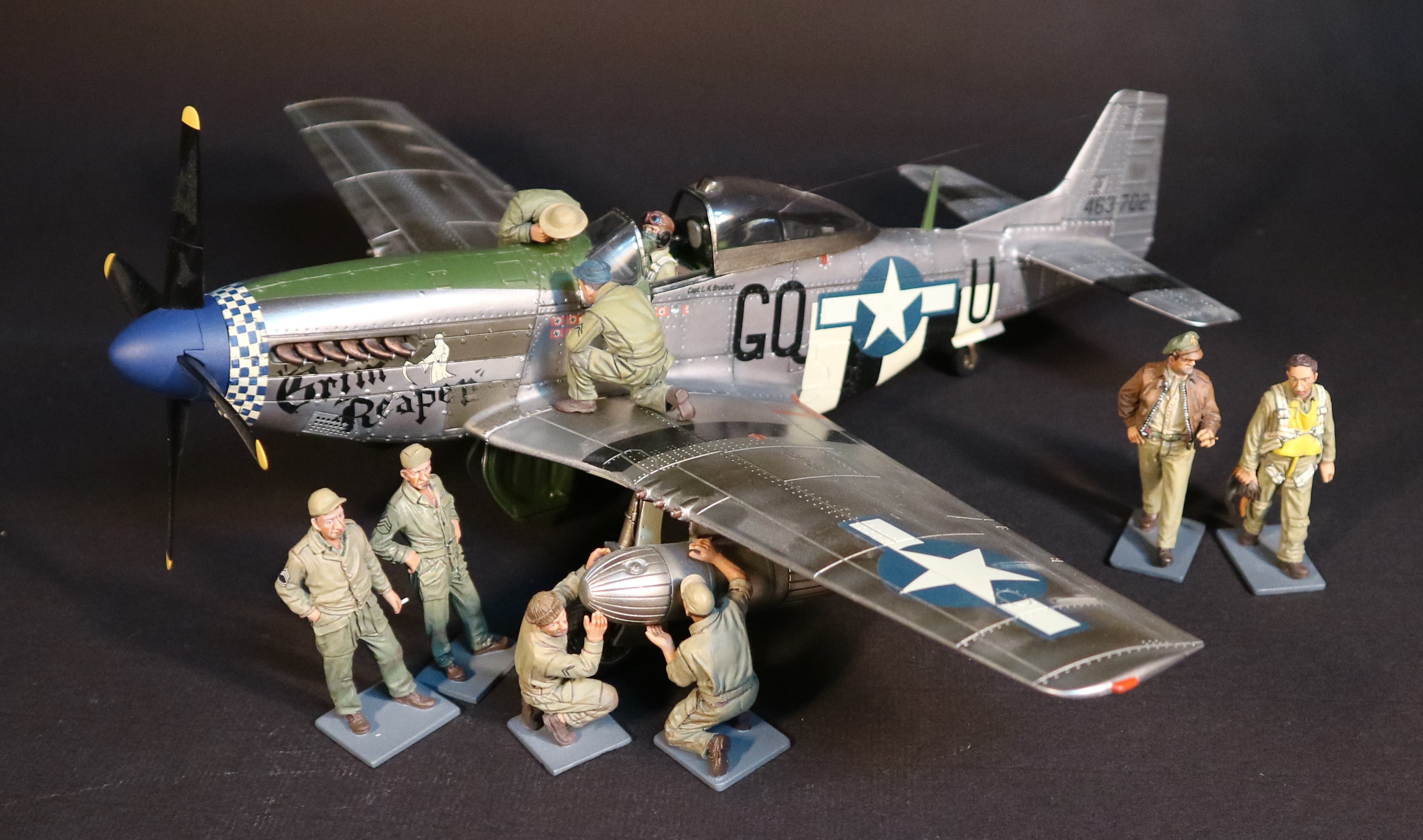 John Jenkins Designs Preview: WWII USAAF Groundcrew and Pilots - Peter ...