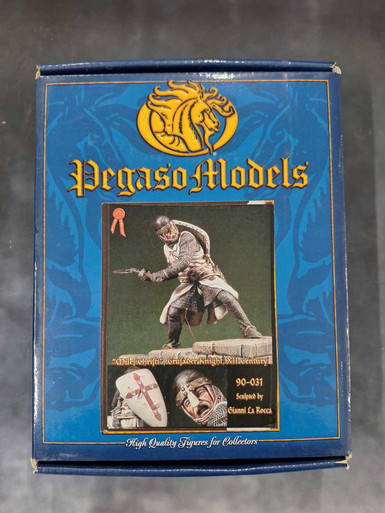 KIT015 Pegaso Models 90-031 Templar 90mm - Peter Nathan Toy Soldiers