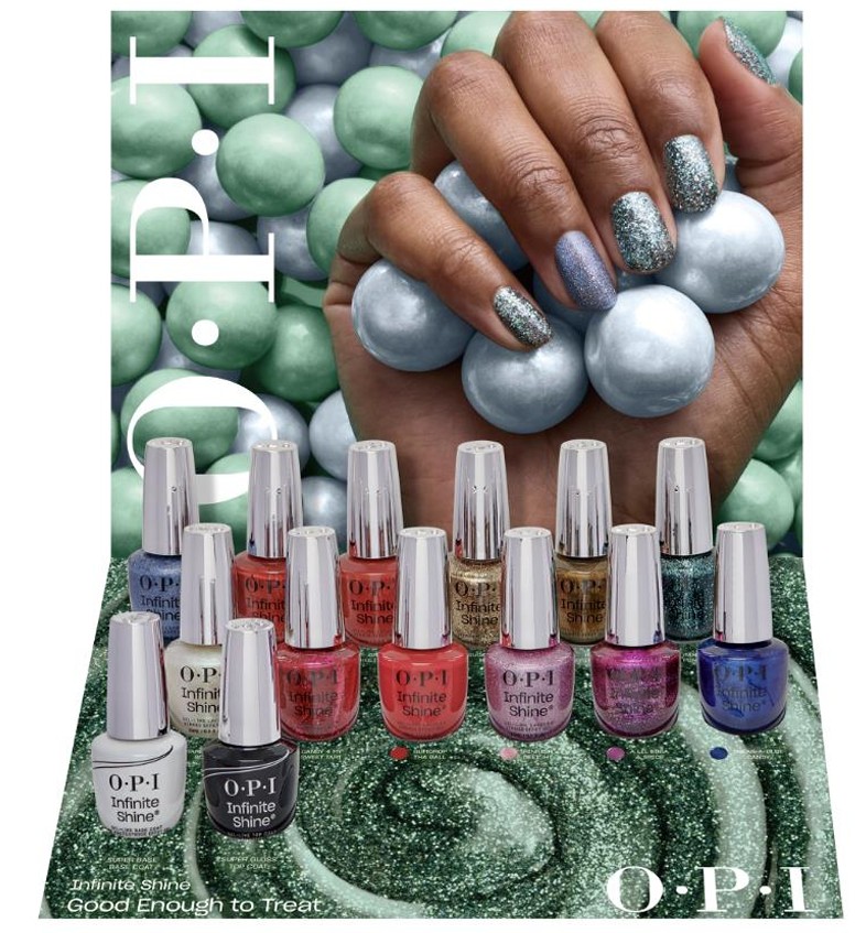 OPI Good Enough to Treat 2025 holiday collection for Infinite Shine ...