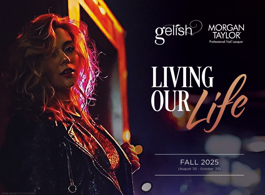 Gelish and Morgan Taylor Living Our Life collection for Fall 2025 ...
