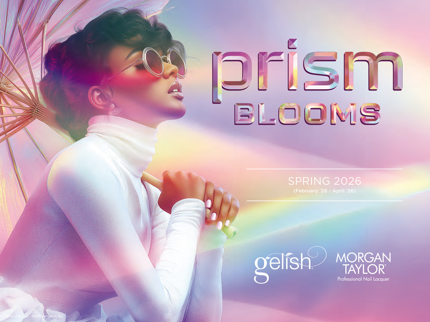 Gelish and Morgan Taylor Prism Blooms Spring 2026 collection ...