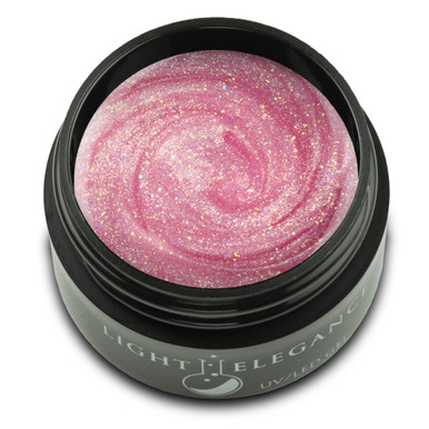 Light Elegance UV/LED Glitter Gel All Dolled Up - .57 oz (17 ml)