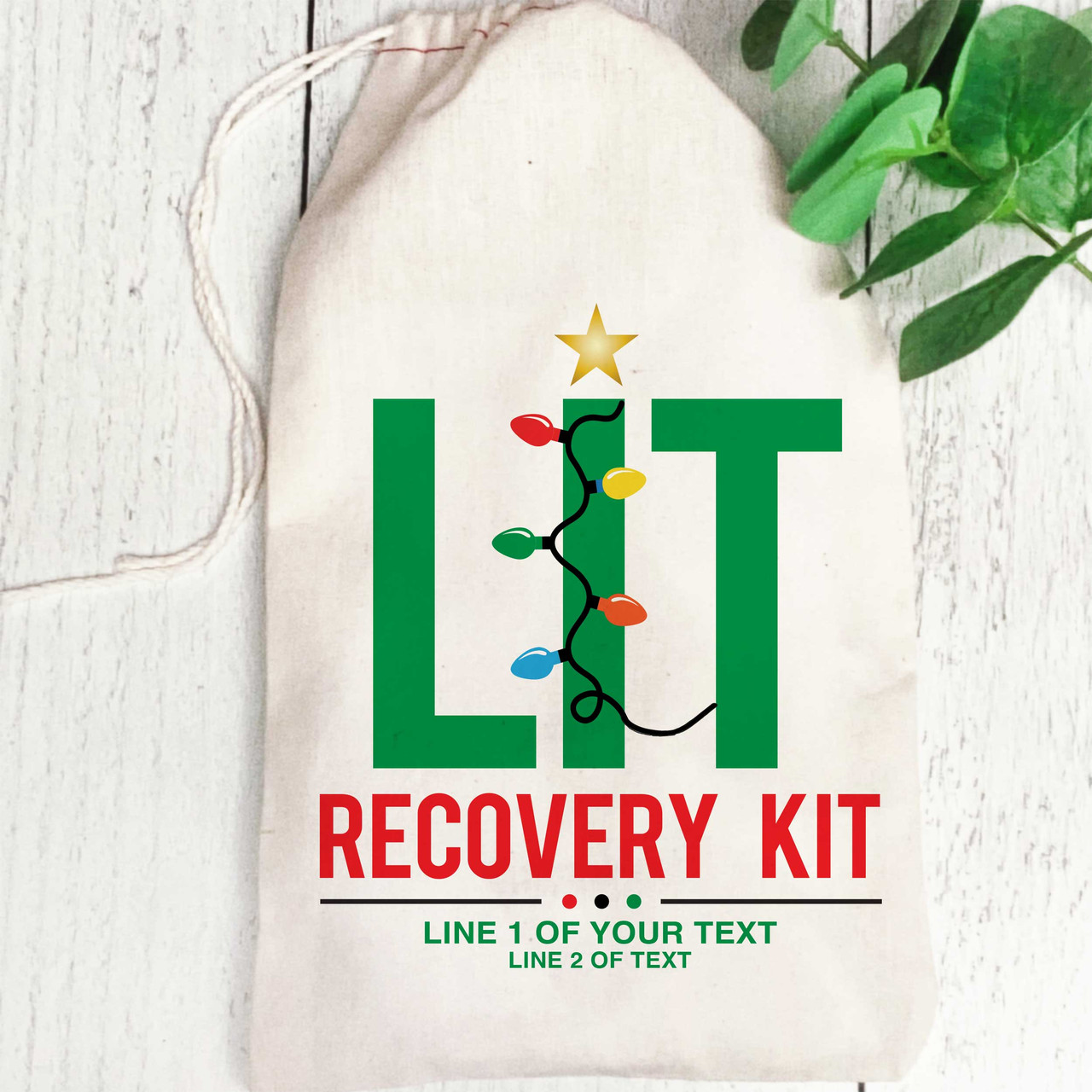 Got Too Lit Christmas Recovery Kit Tins