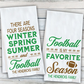 Football Season Kitchen Towels