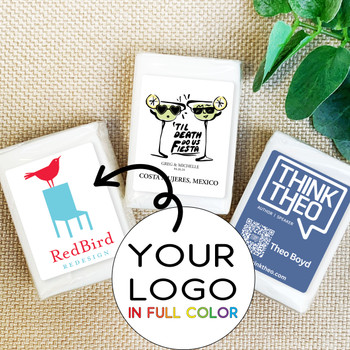 Custom Printed Tissue Packs + Labels