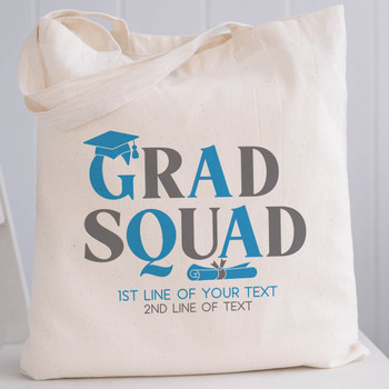 Retro Grad Squad Graduation Bags