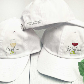 Wine Custom Baseball Hats