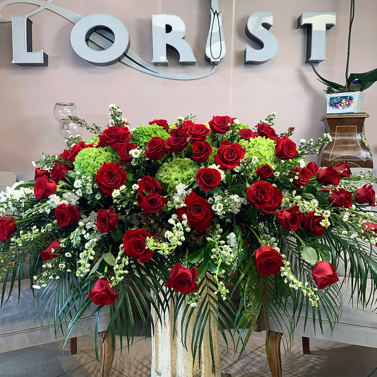 Sympathy flower delivery in Houston