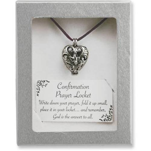 Boxed Confirmation Prayer Locket