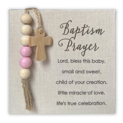 Baptism Prayer Plaque - Giftswithlove,Inc.