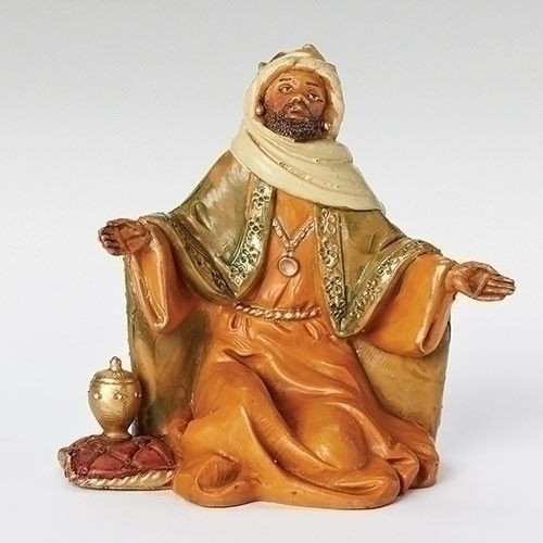 5" Scale King Balthazar, Fontanini Nativity Figurine - Giftswithlove,Inc.