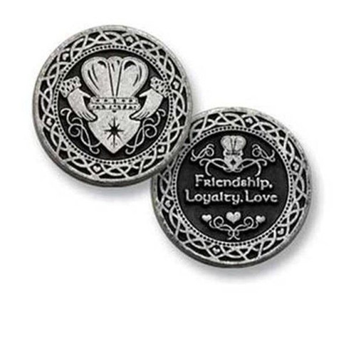 Claddagh Friendship Pocket Token, PT188 - Giftswithlove,Inc.