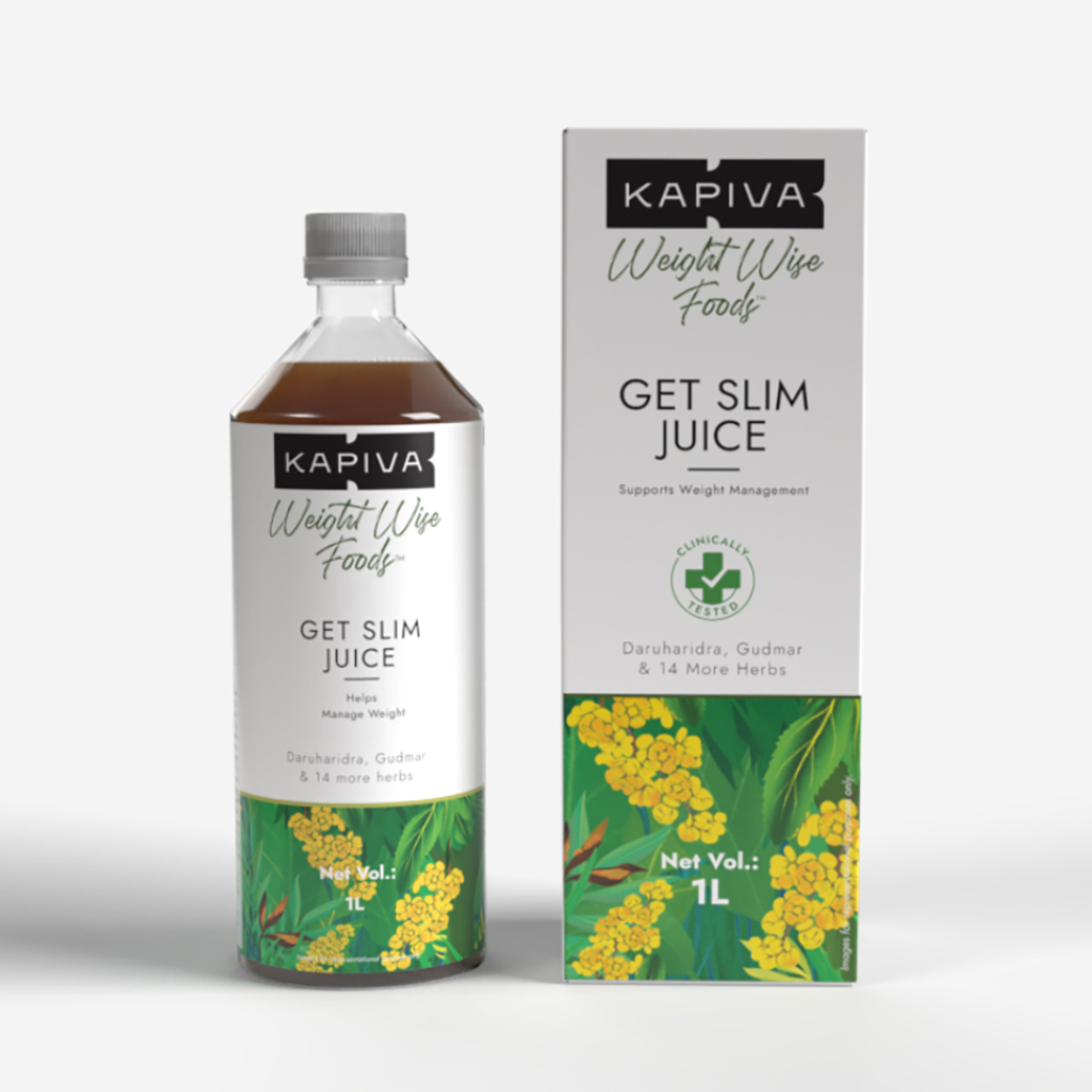 Kapiva Get Slim Juice 1L | Ayurvedic Weight Management