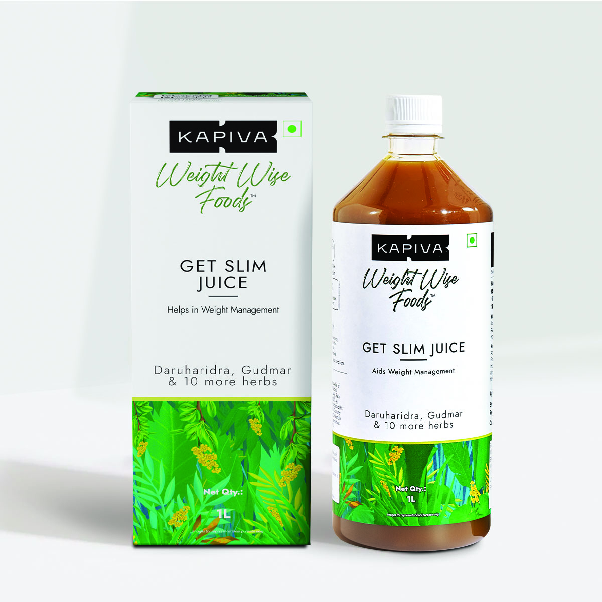 Buy Get Slim Juice 1 L Online for Weight Loss at Best Prices | Kapiva