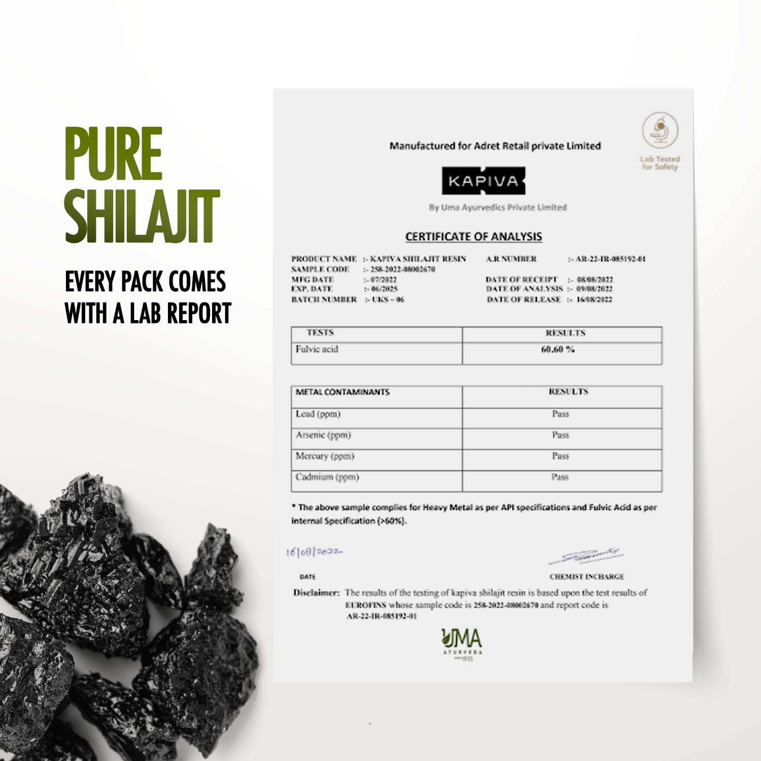 Himalayan Shilajit Resin 30g