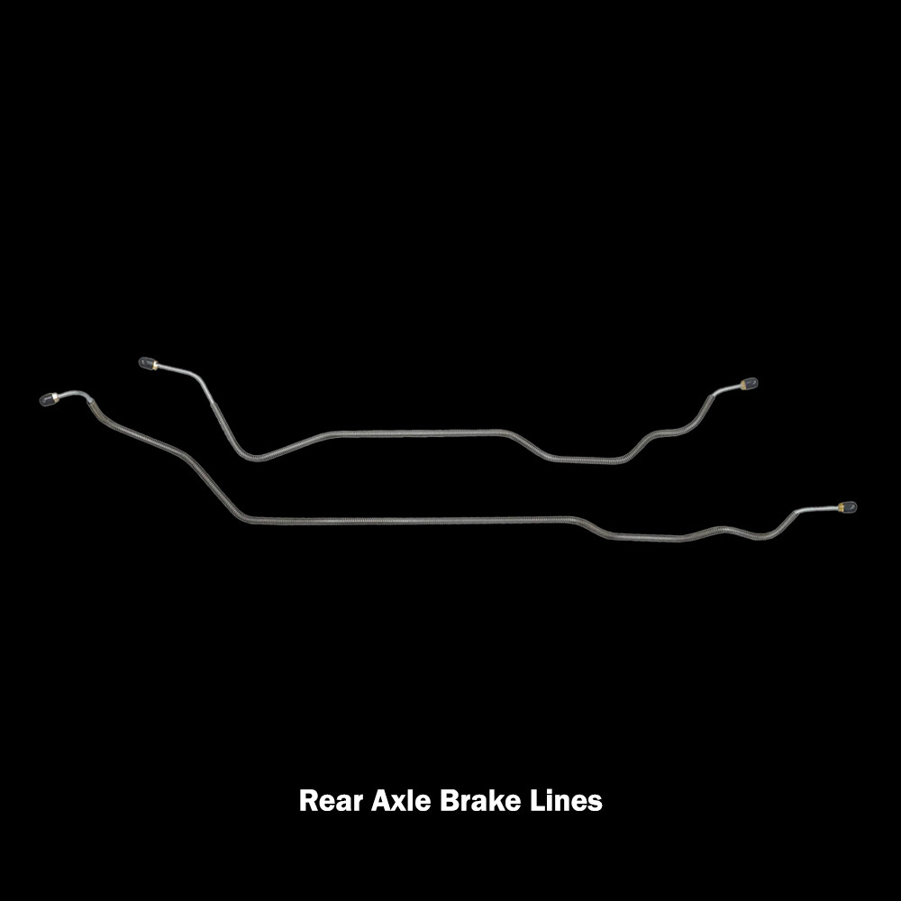 Mechanical - Brakes & Brake Lines - Rear Axle Brake Lines ...