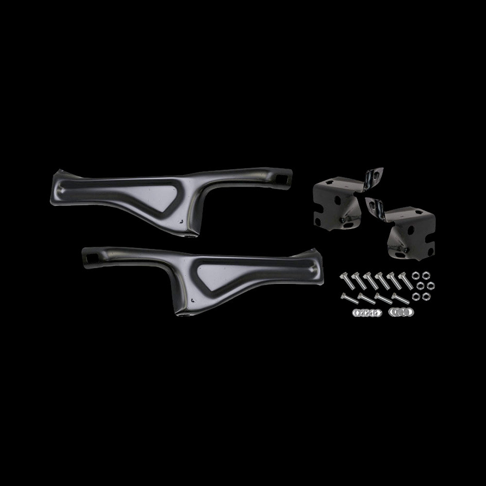1981-87 Square Body Chevy & GMC Truck Front Bumper Brackets Kit (4pcs.)