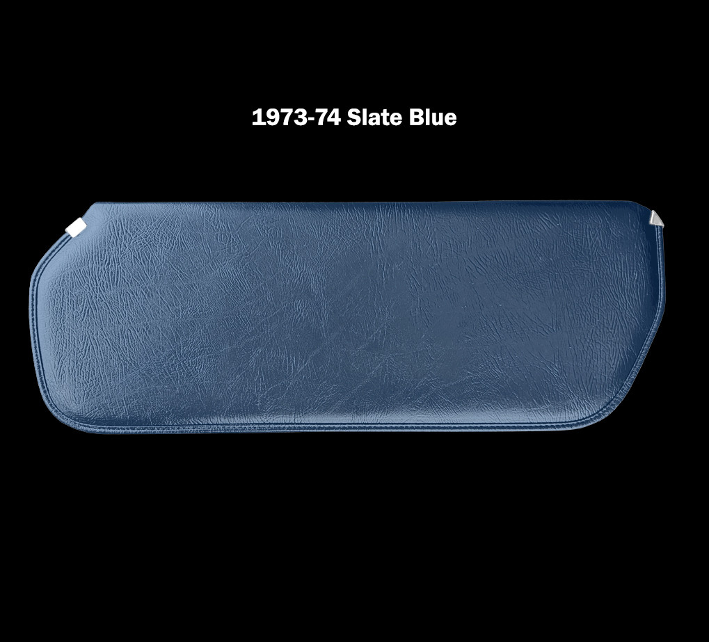 1973-74 Square Body Chevy & GMC Truck Sun Visors Original Colors, Pairs