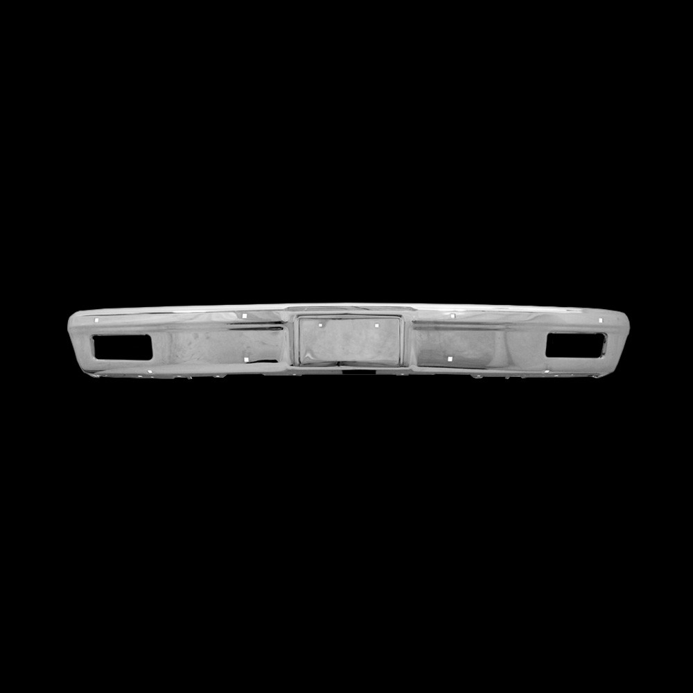 1981-82 Square Body Chevy & GMC Truck Chrome Front Bumper without Pad Holes