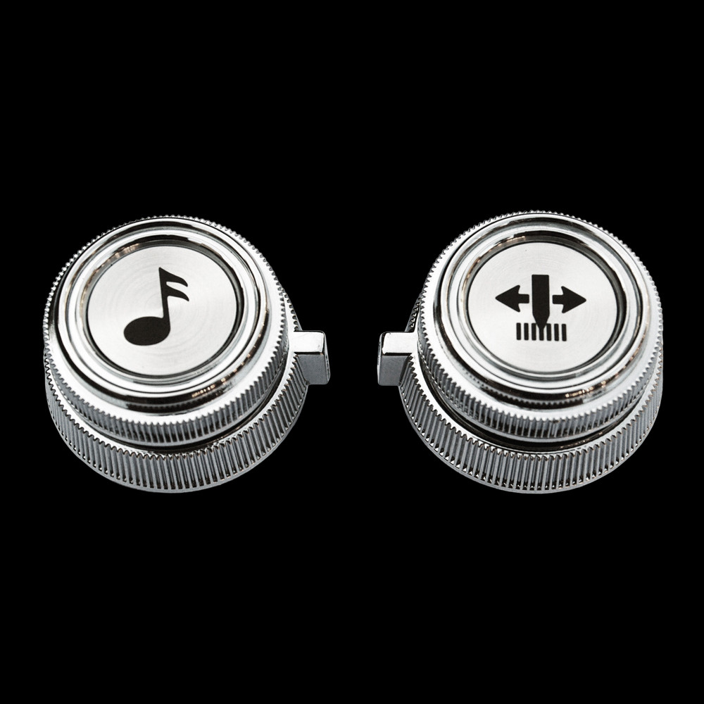 1975-87 Square Body Chevy & GMC Truck Radio Knobs, Inner & Outer Set ...