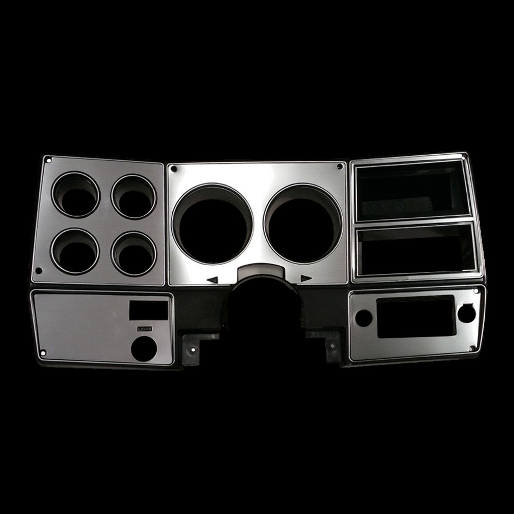 1978-80 Square Body Chevy & GMC Truck Brushed Aluminum Dash Instrument ...