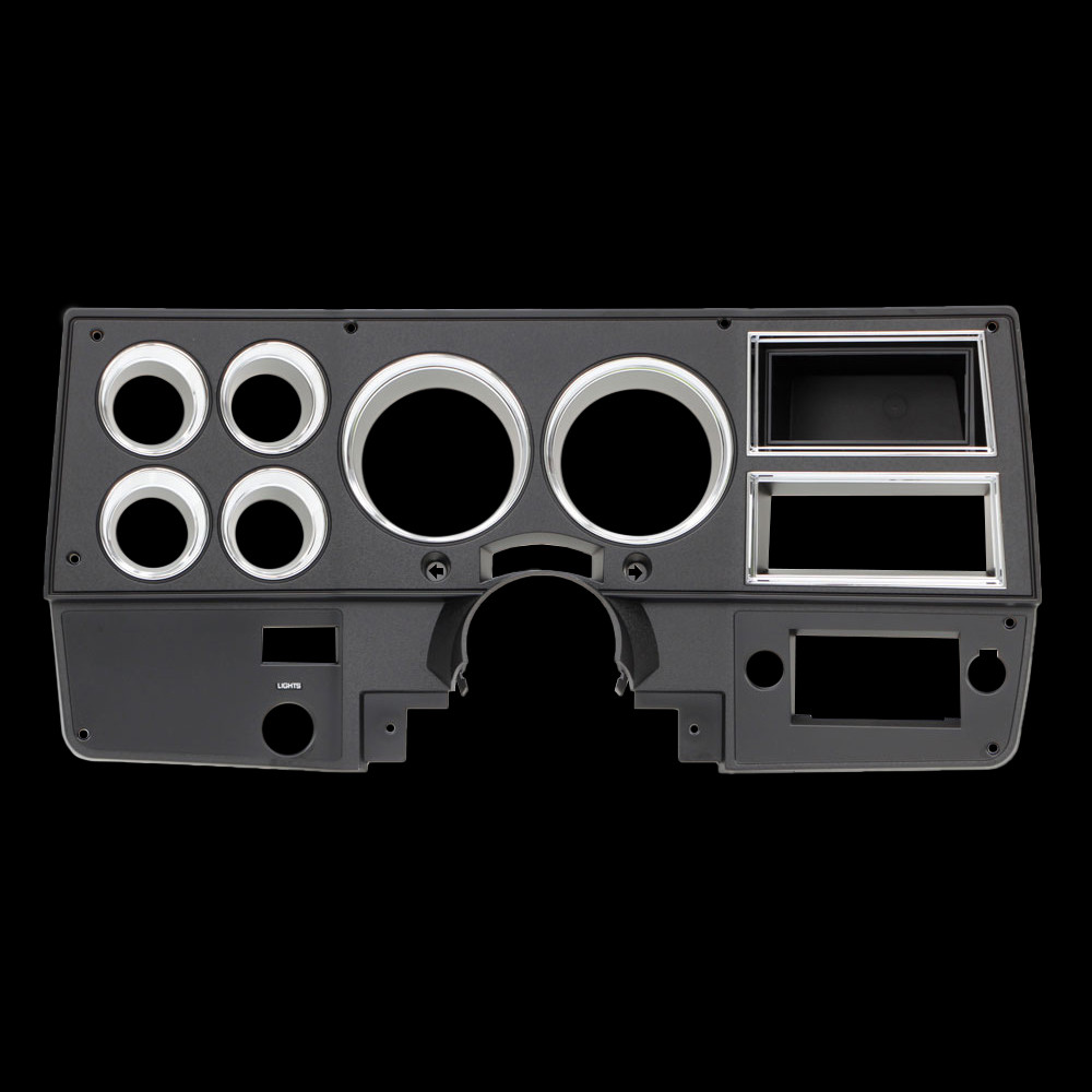 1981-83 Square Body Chevy & GMC Truck Dash Instrument Bezel w/o AC