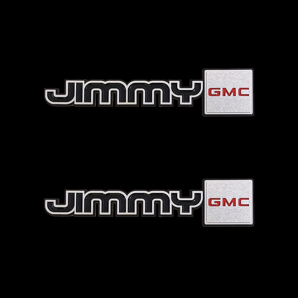 1981-87 Square Body GMC Jimmy Fender Emblems, Pair