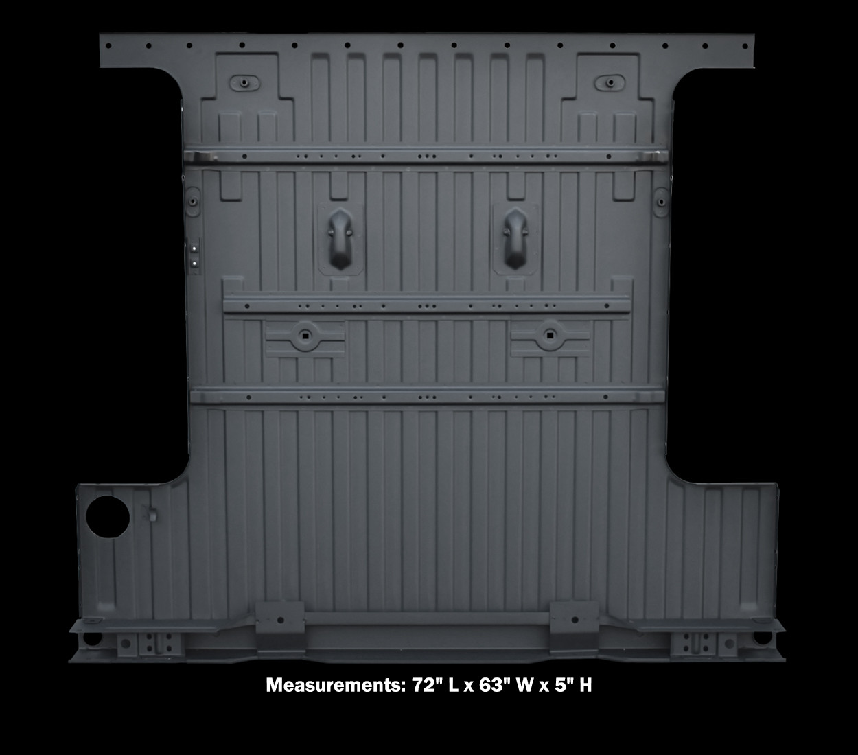 1978-91 Square Body Chevy Blazer & GMC Jimmy Cargo Floor Assembly w/Braces
