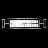 1981-82 Square Body Chevy Truck Grille Kit, Dual Headlights, Silver