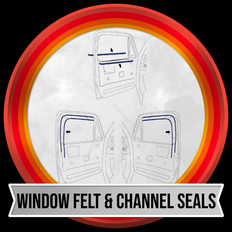 Classic C10 Chevy Truck Weatherstripping Parts