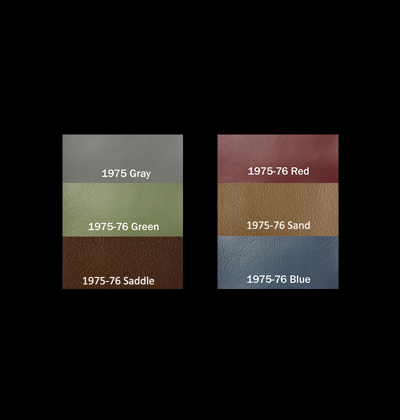 1975-76 Square Body Chevy & GMC Truck Interior Vinyl & Plastic Dye ...