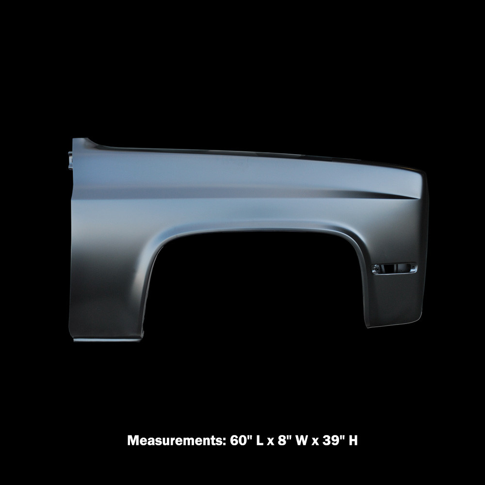 1981-87 Square Body Chevy & GMC Truck Front Fender, Right