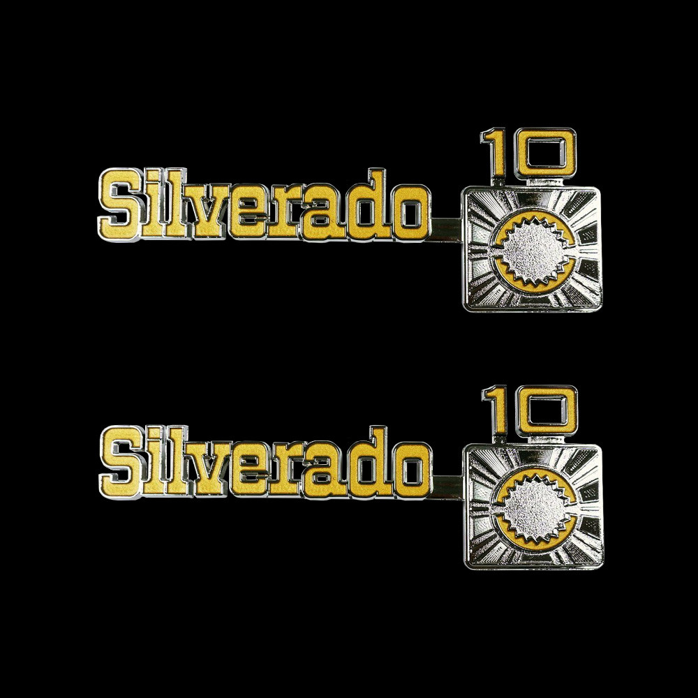 1975-80 Square Body Chevy Truck SILVERADO 10 Fender Emblem