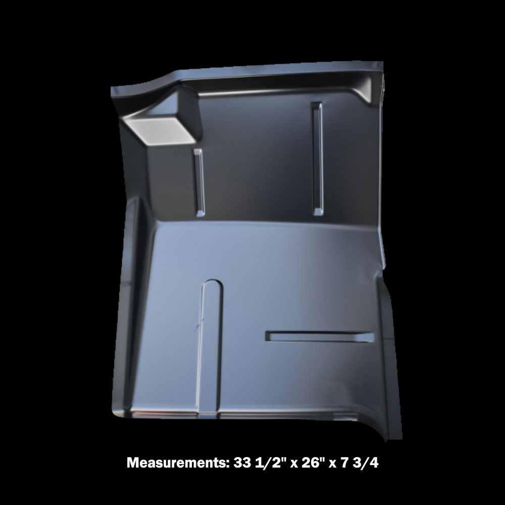 1973-87 Square Body Chevy & GMC Truck Front OE Cab Floor Patch, Right