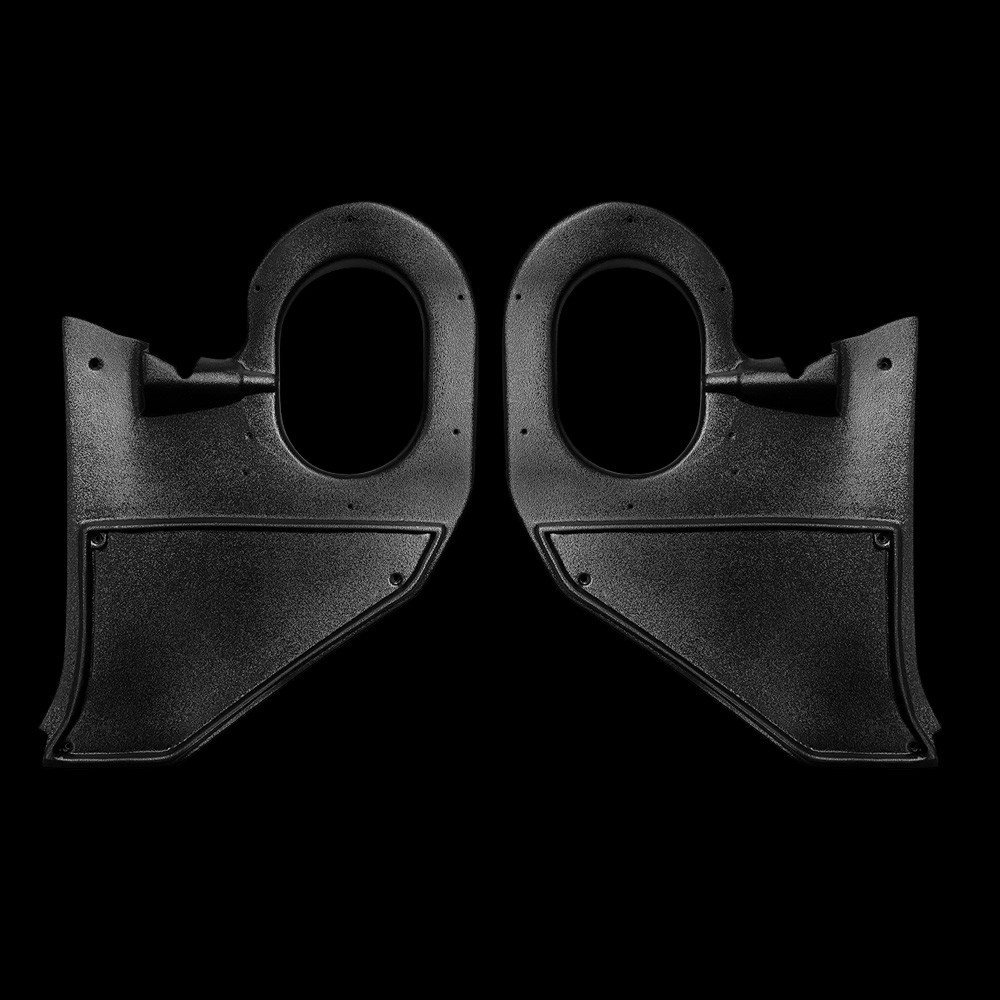 1981-87 Square Body Chevy & GMC Truck Kick Panels without AC, Black