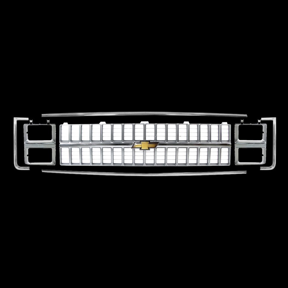 1983-84 Square Body Chevy Truck Grille Kit, Dual Headlights