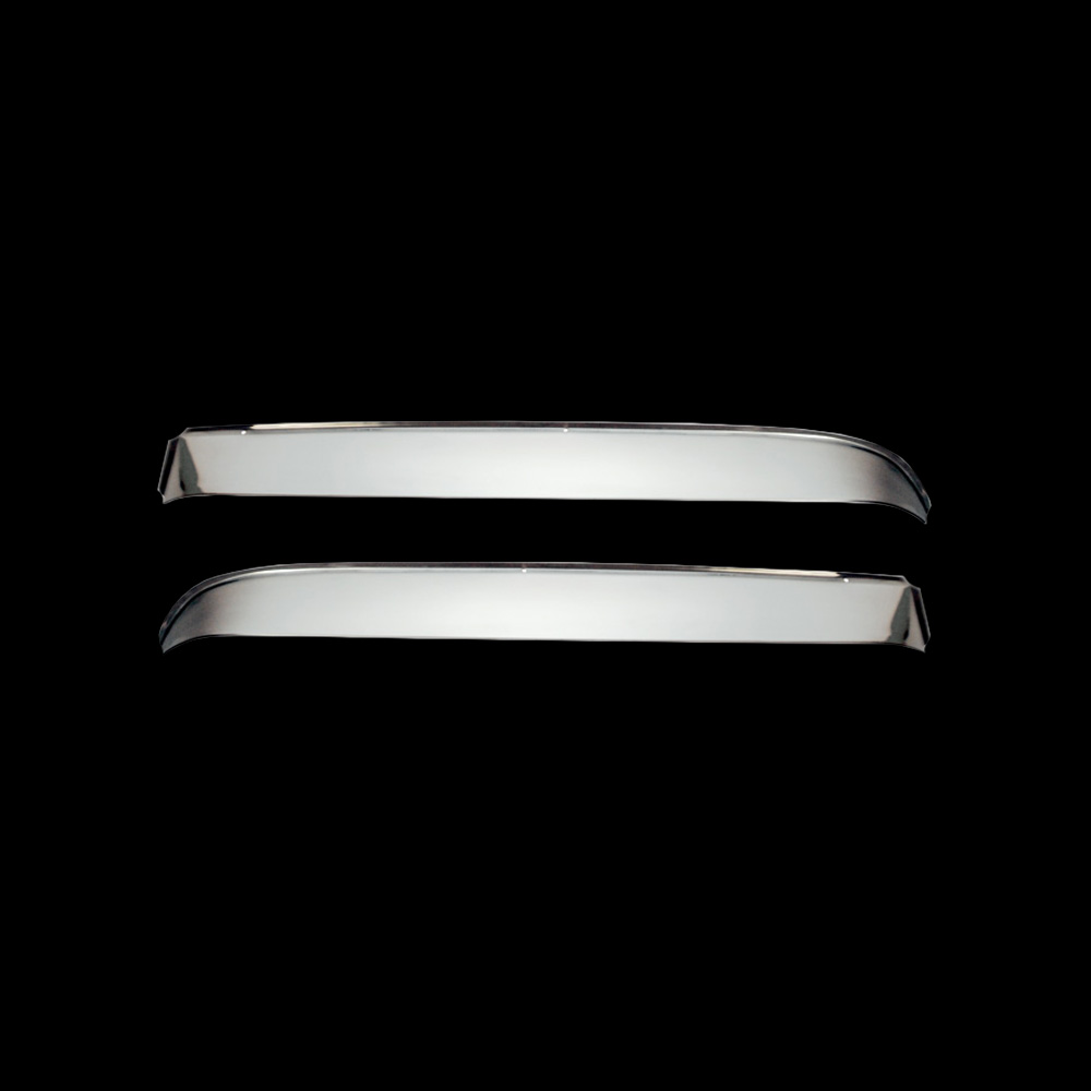 1973-87 Square Body Chevy & GMC Truck Window Visor Shades, Stainless Steel