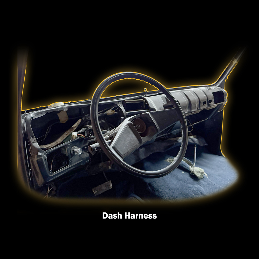 1981-82 Square Body Chevy & GMC Truck Dash Harness, V8 With Gauges ...