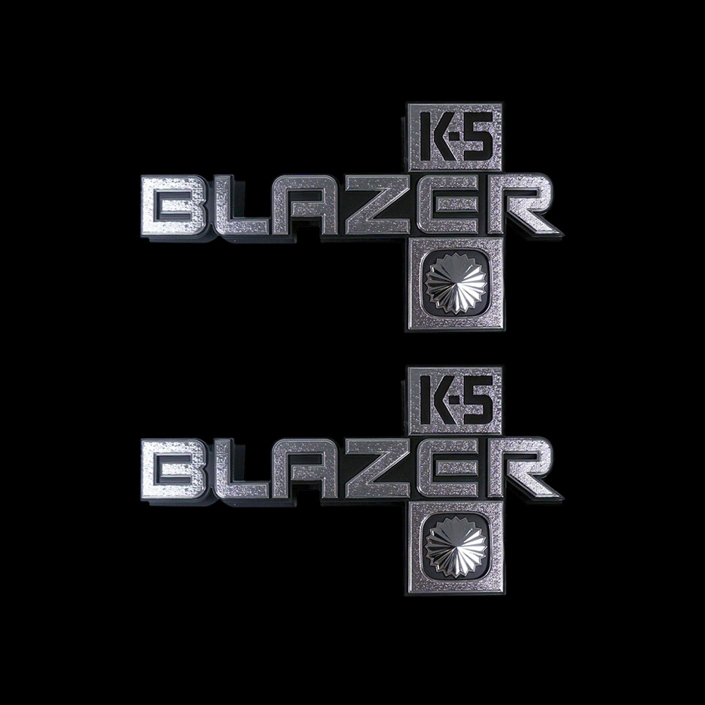 1981-88 Square Body Chevy K5 Blazer Fender Emblem 4WD - usa1industries.com