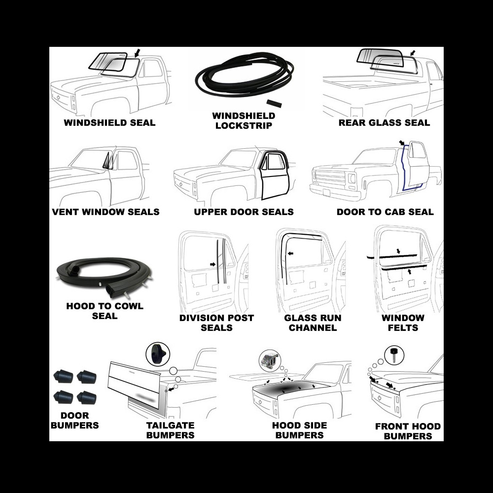 1973-80 Square Body Standard Cab Chevy & GMC Truck Complete ...