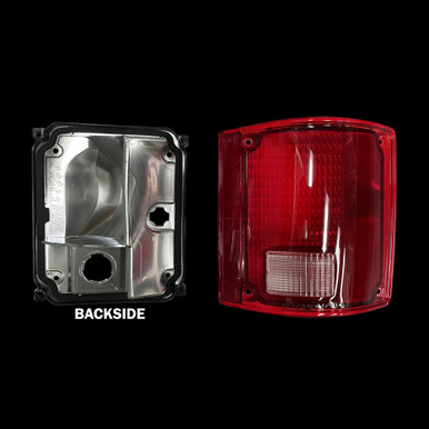 1973-87 Square Body Chevy & GMC Fleetside Truck Tail Light Assembly, w ...