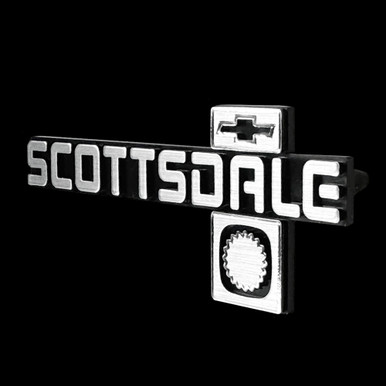 1981-87 Square Body Chevy Truck Scottsdale Dash Emblem