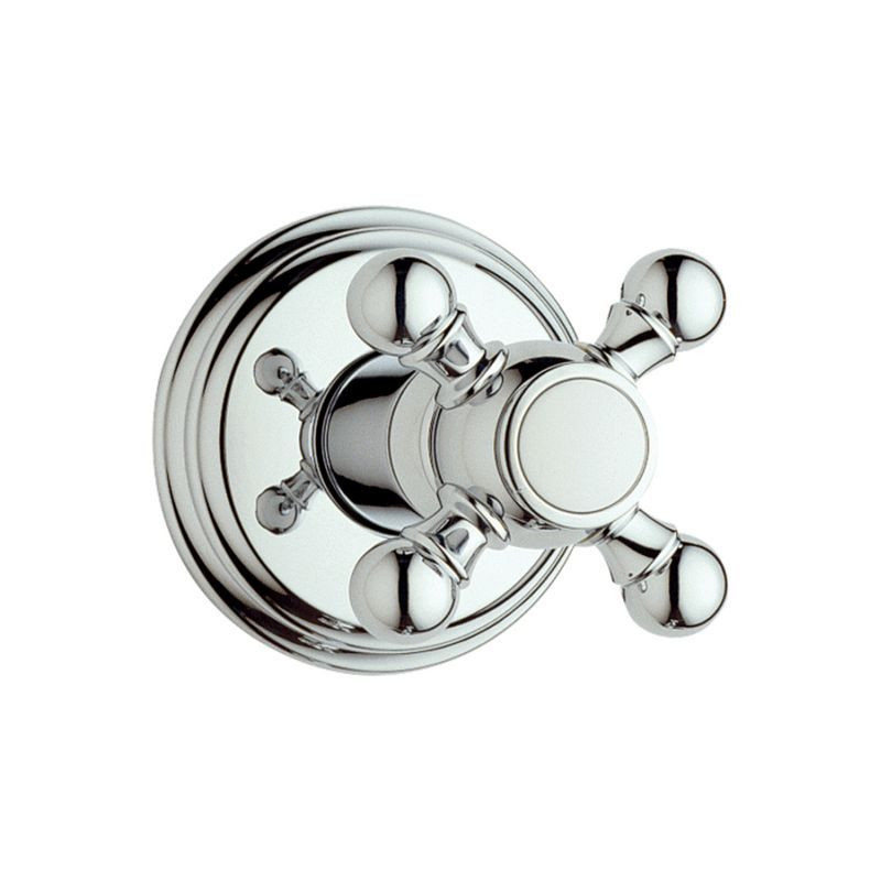 Grohe Geneva Volume Control Trim Kit With Cross Handle in Chrome ...