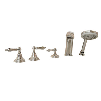 American Standard Deck-Mounted Roman Tub Filler in Polished Chrome in ...