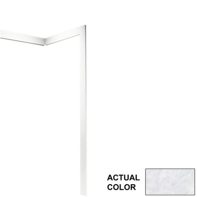 3.875-in W x 105-in H Solid Surface Trim Kit in Ice