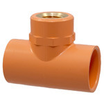 Nibco 5012-S-BT 1 BRASTIC SH TEE SXSXF FP-CPVC, BRASTIC Tee Sprinkler ...