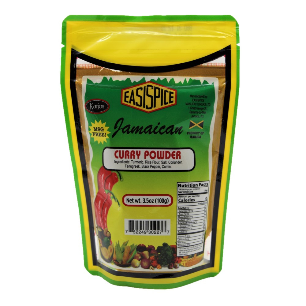 Easispice Curry Powder 3.5oz (100g) - Trin-Jam Distributors, Inc.