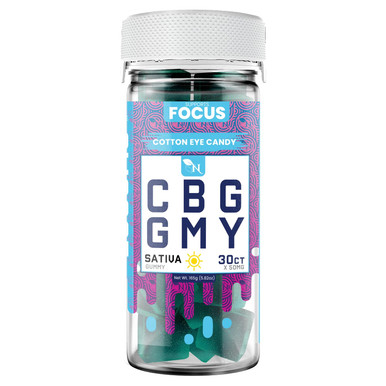 CBG Gummies for Energy – 1500mg Cotton Eye Candy | 30ct